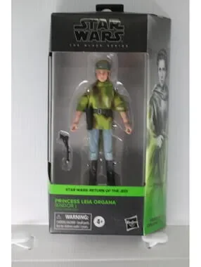 Hasbro | Toys | Princess Leia Organa Endor Poncho 3 Black Series Star ...